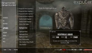 Skyrim: How To Get Nightingale Armor [Location] - eXputer.com