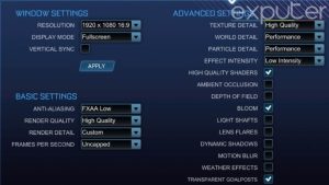 BEST Rocket League Settings [Camera, Controls, Video & More] - eXputer.com