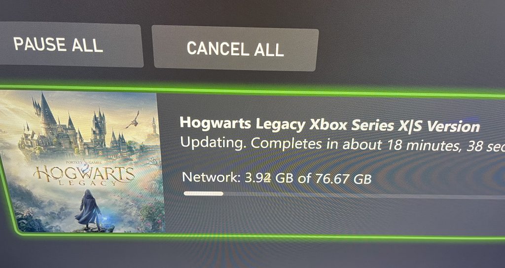 Hogwarts Legacy Pre-Load Is Out On Xbox Series Consoles; File Size Revealed - eXputer.com