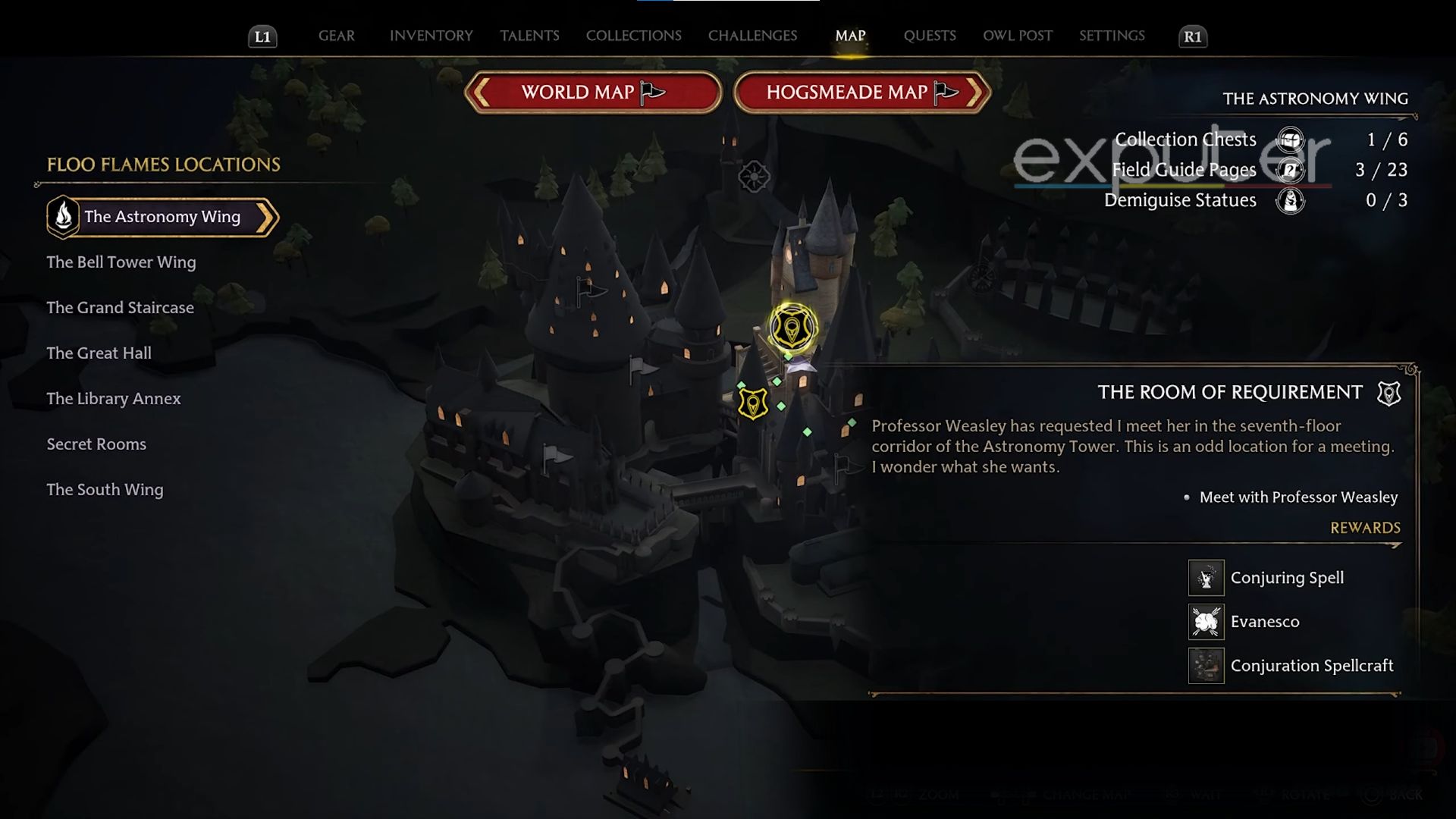 Hogwarts Legacy Transfiguration Spells: How To Unlock & Use - eXputer.com