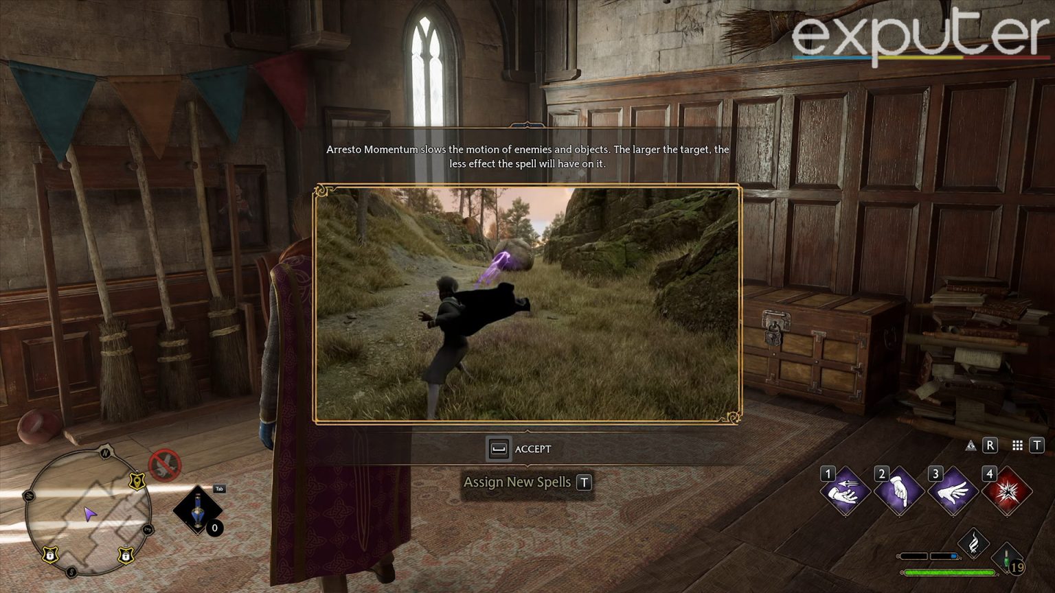 Hogwarts Legacy: How To Unlock Arresto Momentum - eXputer.com