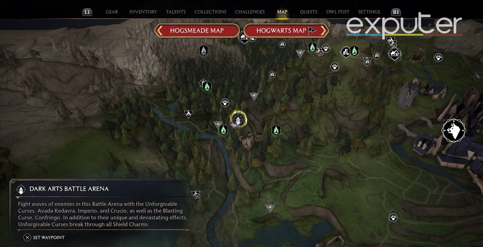 Hogwarts Legacy: How To Unlock Dark Arts Battle Arena - eXputer.com