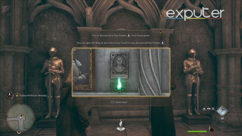 Hogwarts Legacy: How To Fast Travel With Floo Flames - eXputer.com