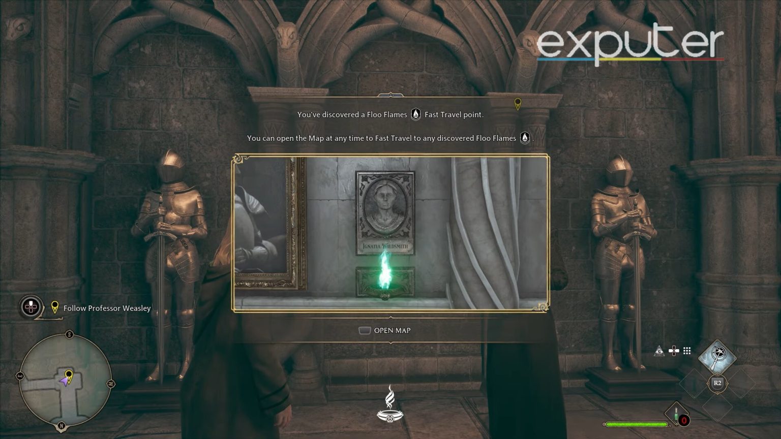 Hogwarts Legacy: How To Fast Travel With Floo Flames - eXputer.com