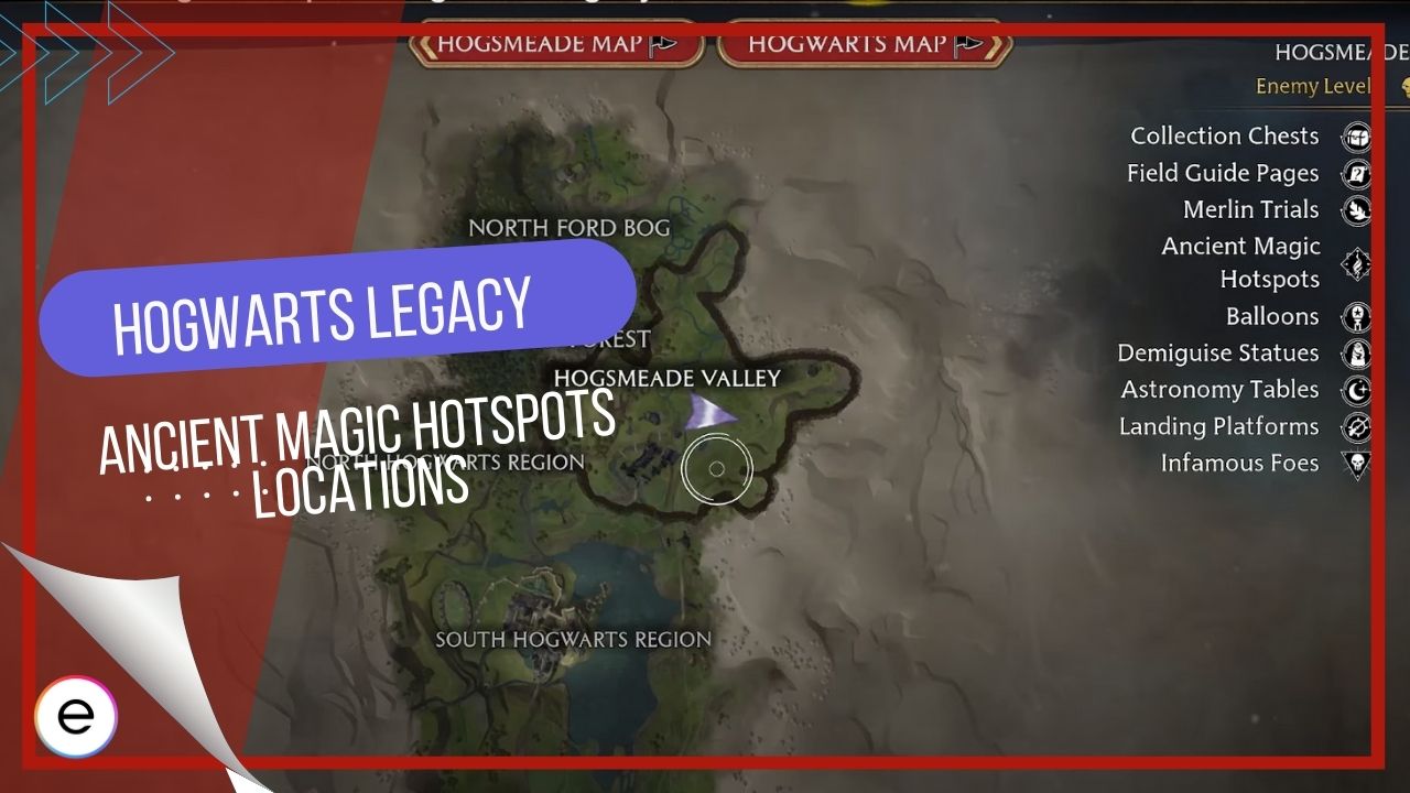 Hogwarts Legacy: Ancient Magic Hotspot Locations - eXputer.com