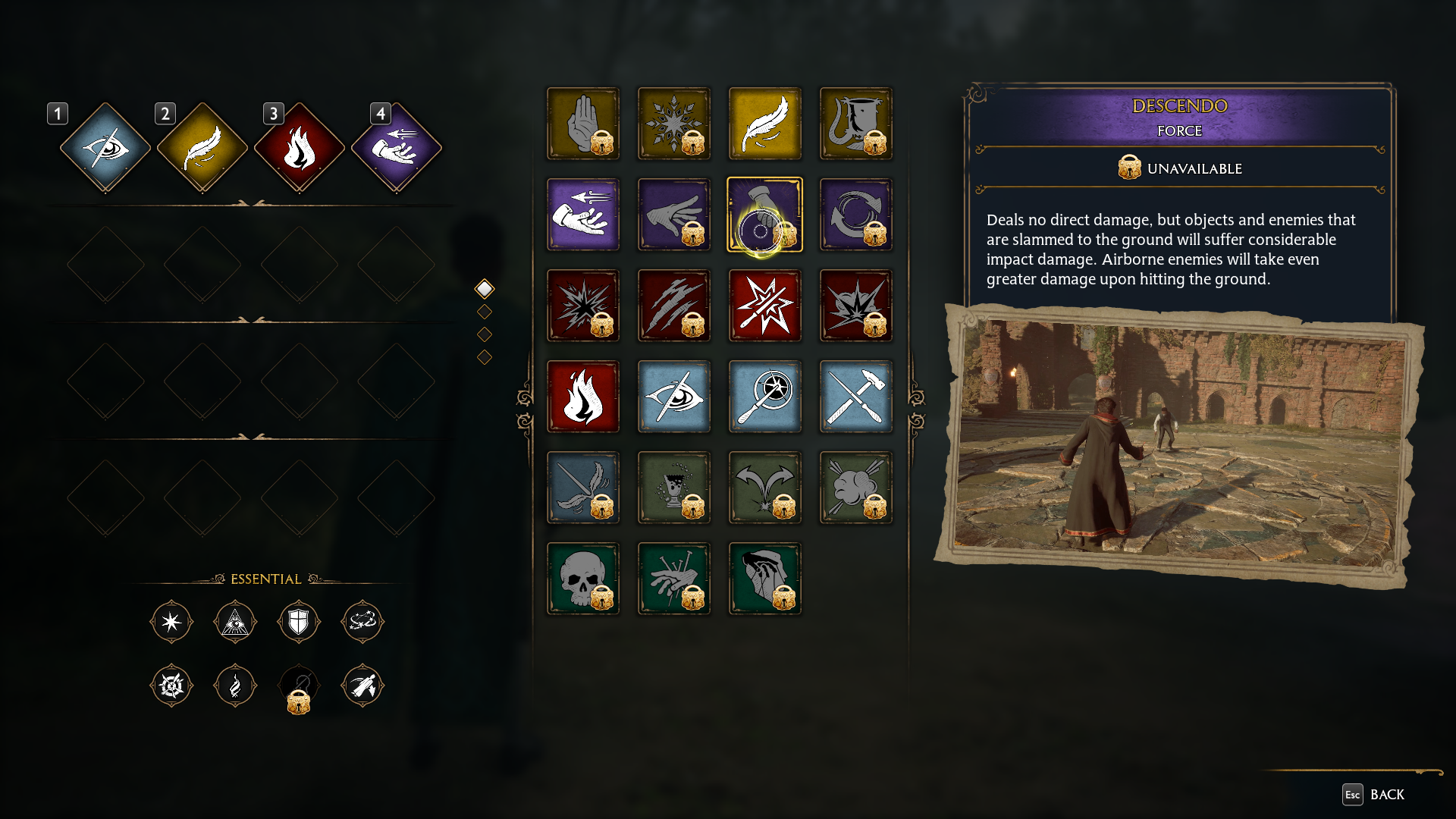 Hogwarts Legacy Descendo: How To Unlock & Use - eXputer.com