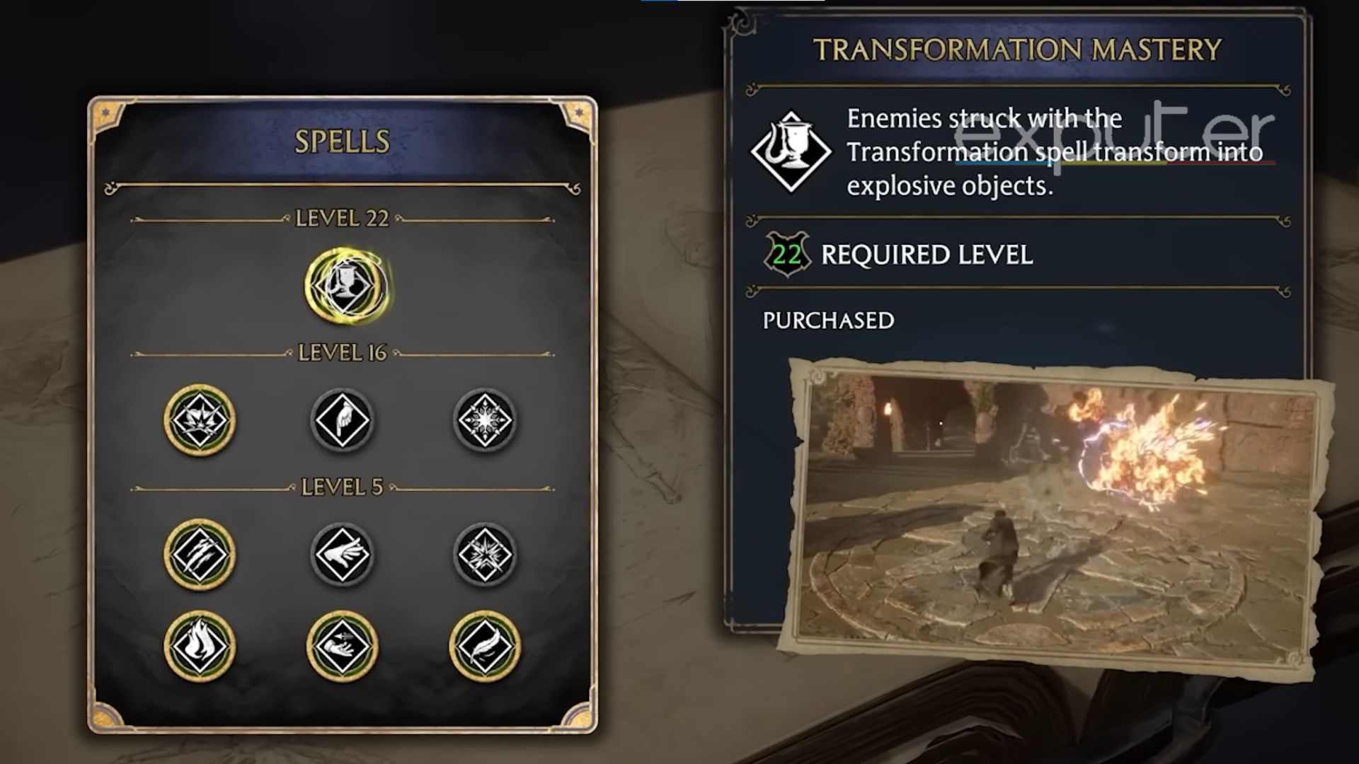 How To Unlock Transformation Spell In Hogwarts Legacy - eXputer.com