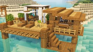 18 BEST Minecraft Beach House Ideas - eXputer.com