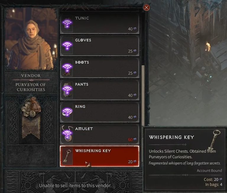 Diablo 4: How To Get Whispering Keys [Walkthrough] - eXputer.com