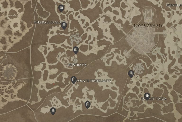 Diablo 4: All 115 Dungeons [Location & Aspects] - eXputer.com