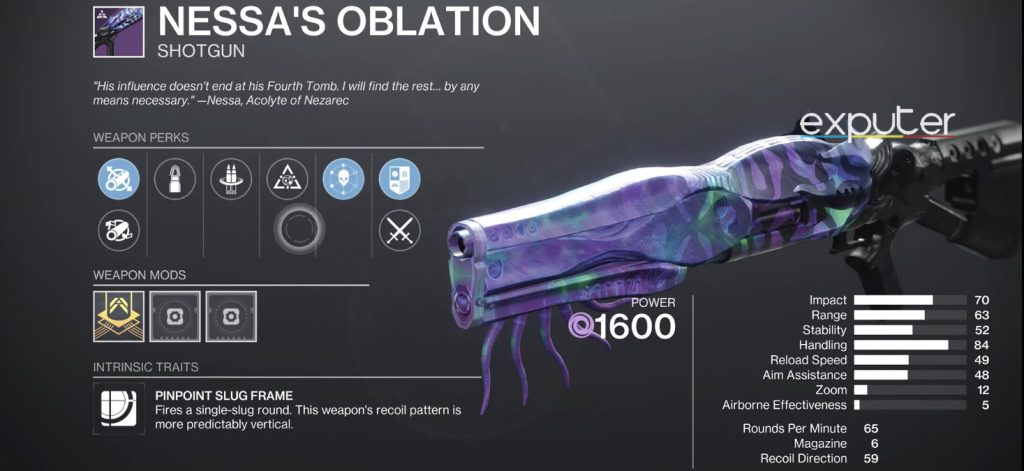 Destiny 2: All Root Of Nightmares Drops & Loot Tables - eXputer.com