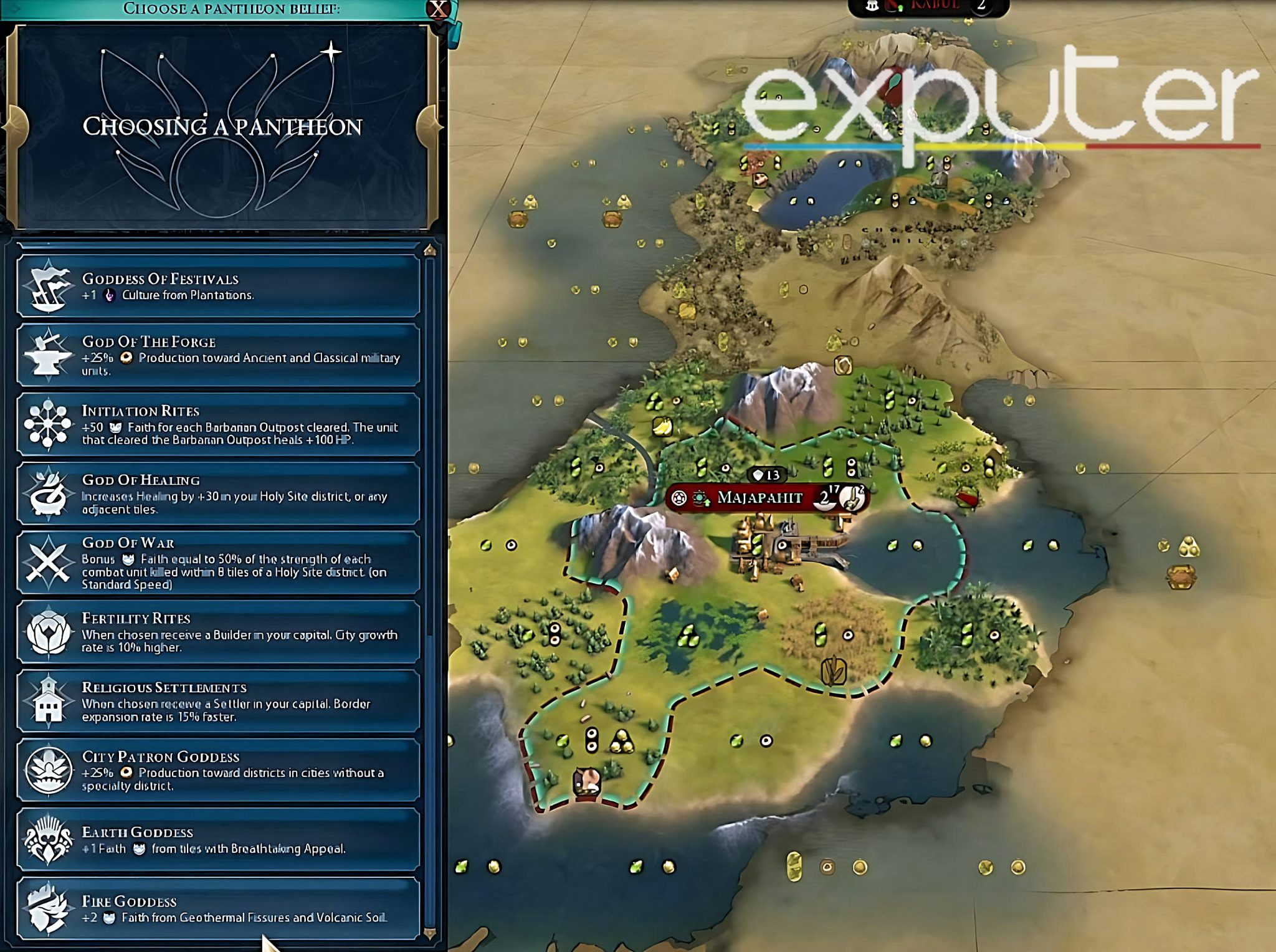 The 7 BEST Pantheons In Civ 6 - eXputer.com