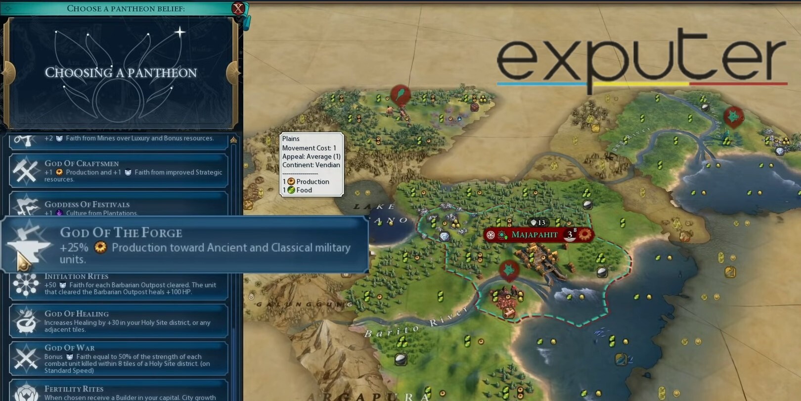 The 7 BEST Pantheons In Civ 6 - eXputer.com