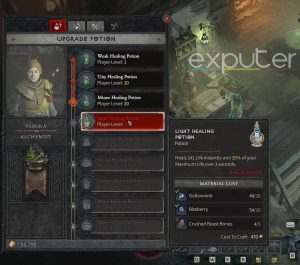 Diablo 4: Craft Elixirs & Upgrade Potions - eXputer.com