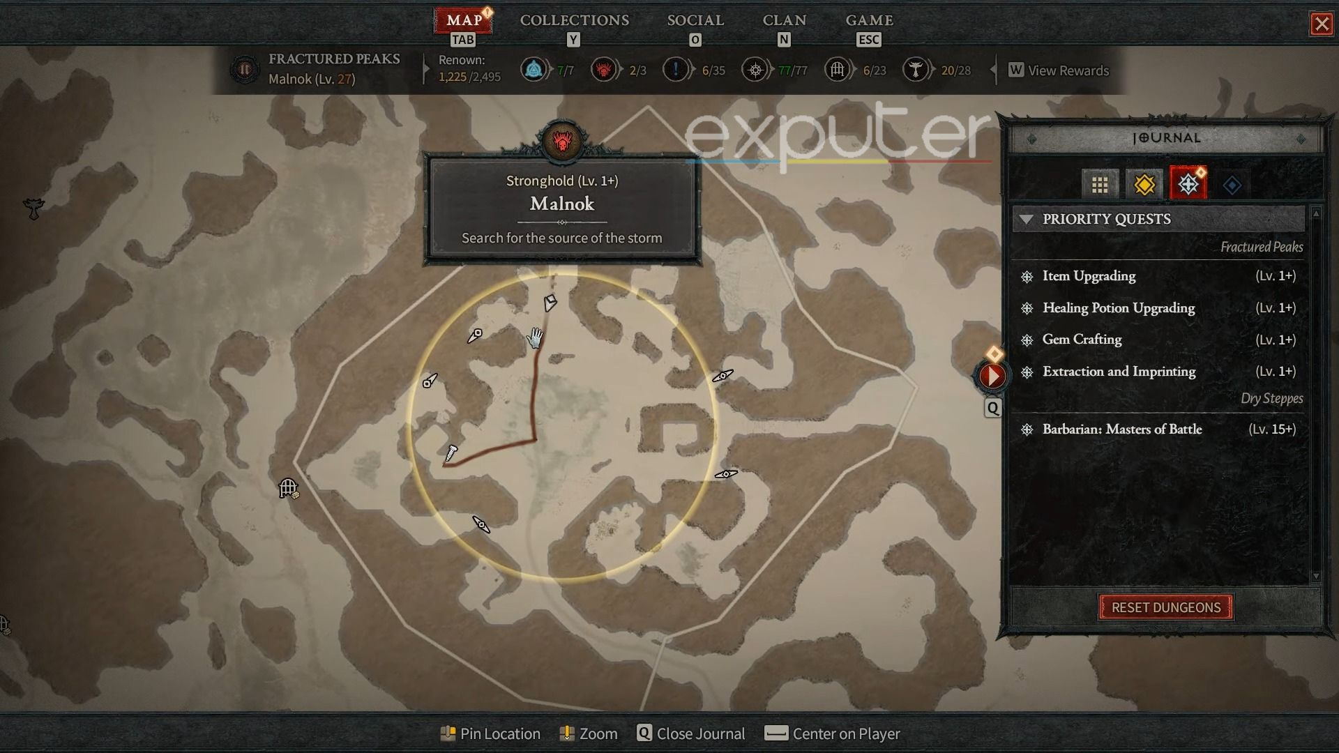 Diablo 4: All Strongholds Locations & Rewards - eXputer.com