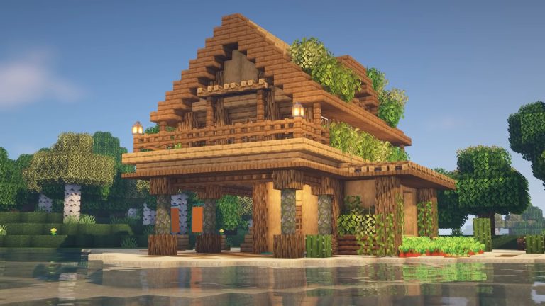 18 BEST Minecraft Beach House Ideas - eXputer.com