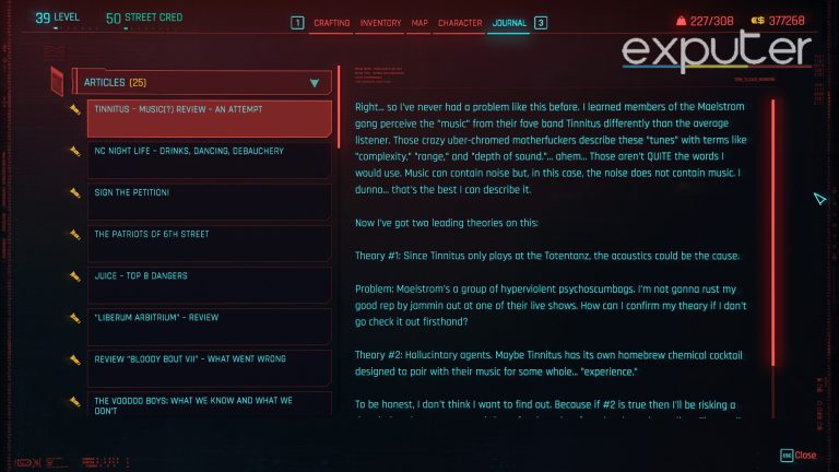 How To Read Shards In Cyberpunk 2077? - eXputer.com