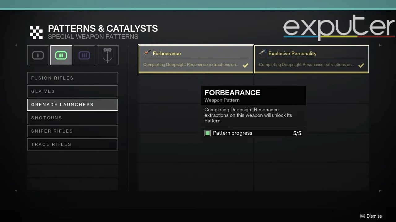 Destiny 2 Forbearance: Stats, Perks & Usage - eXputer.com