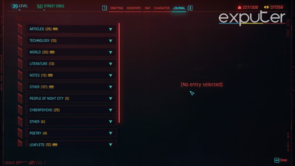 How To Read Shards In Cyberpunk 2077? - eXputer.com