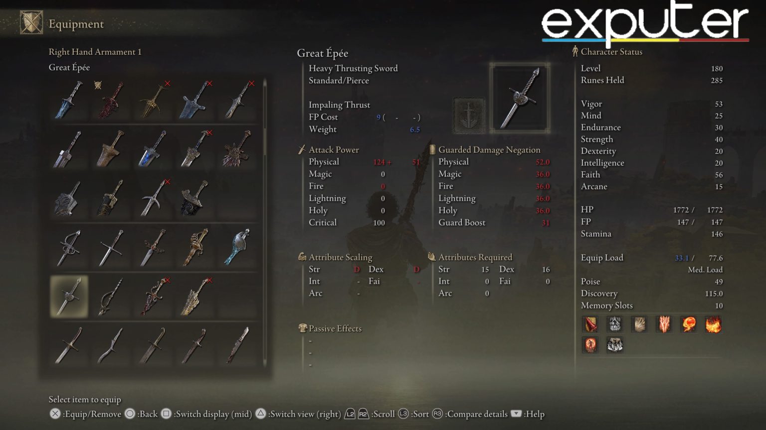 Elden Ring: BEST Thrusting Swords [270+ Hours Played] - eXputer.com