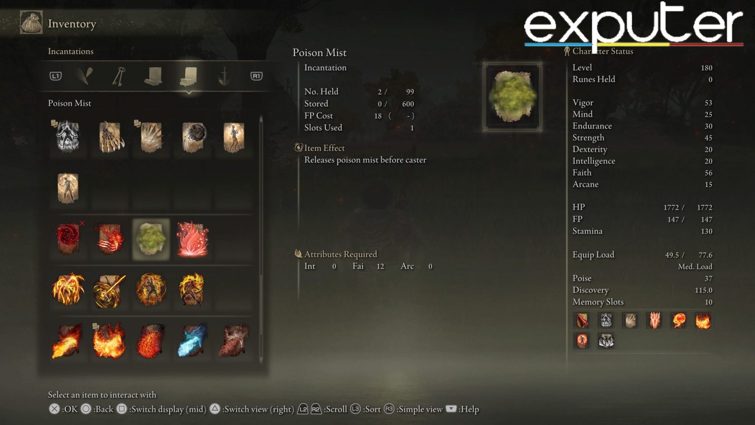 Elden Ring: Poison Mist [Location And Stats] - eXputer.com