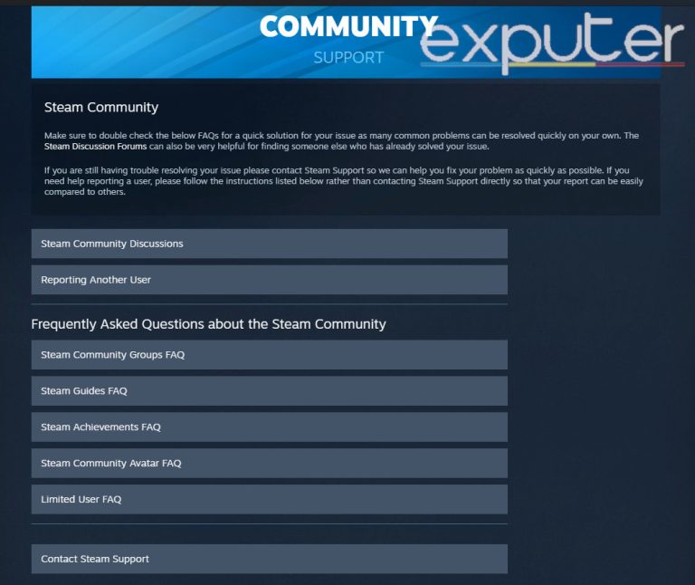 Steam Error Codes E20, E8, & E87 [Step By Step Fixes] - eXputer.com