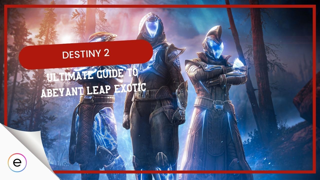 Destiny 2 Abeyant Leap Exotic Titan Boots [Our First-Hand Experience ...
