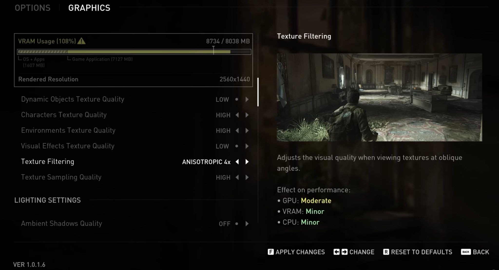Last of Us Part 1 Best Settings [PC] - eXputer.com