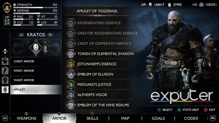 GOW Ragnarok Burden Enchantments [Explained] - eXputer.com