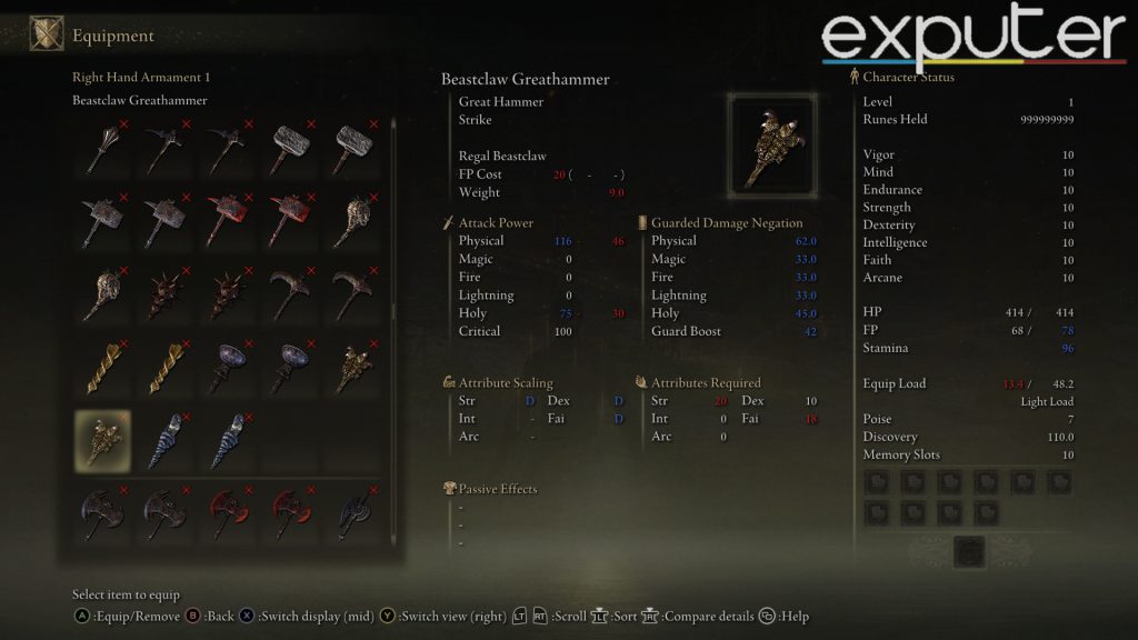 Elden Ring BEST Great Hammers [Tips from a 270-Hour Player] - eXputer.com