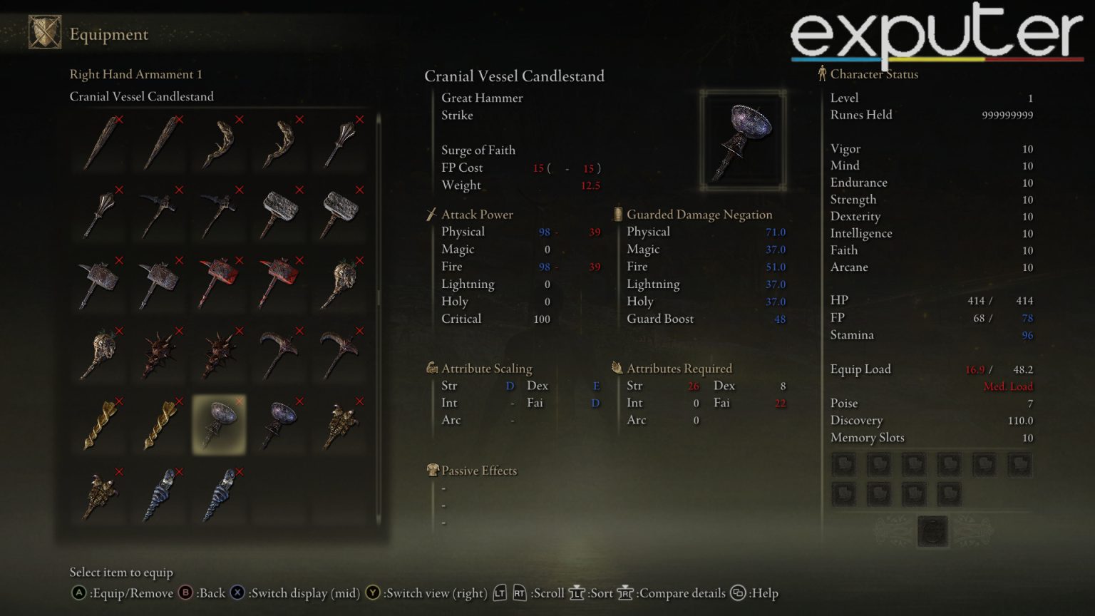 Elden Ring BEST Great Hammers [Tips from a 270-Hour Player] - eXputer.com