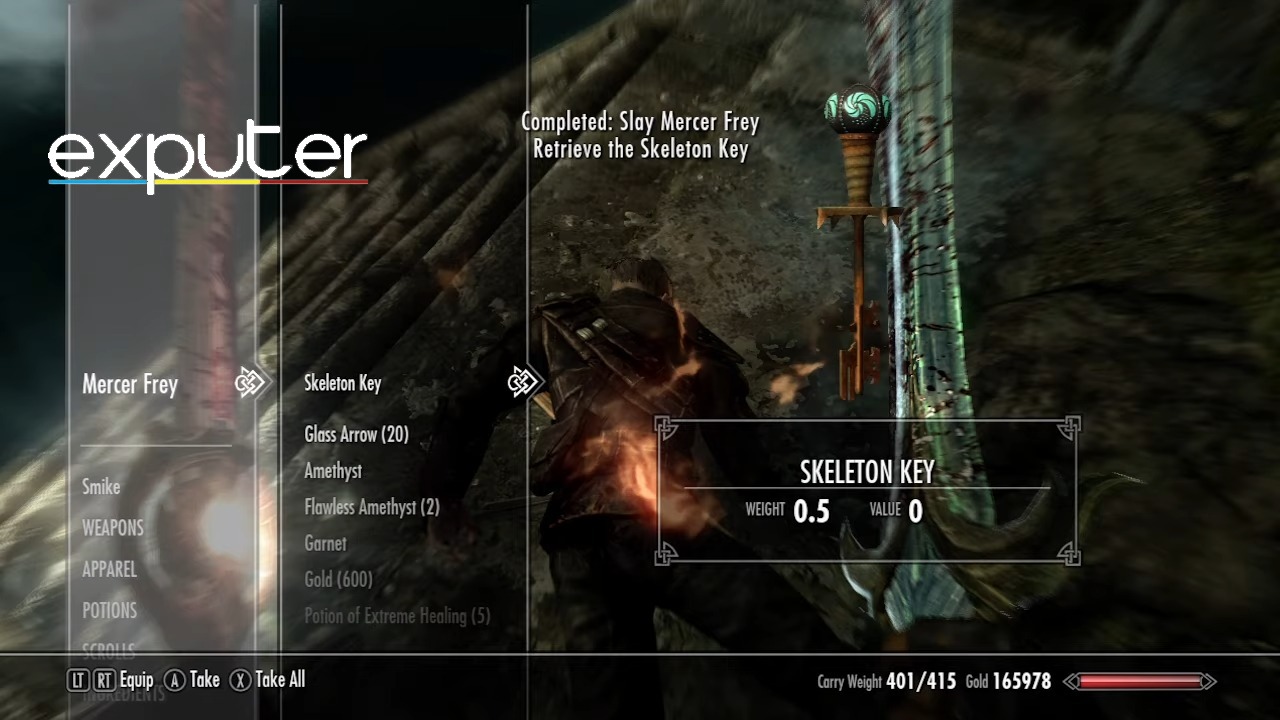 Skyrim: How To Get Skeleton Key [Step-By-Step Walkthrough] - eXputer.com