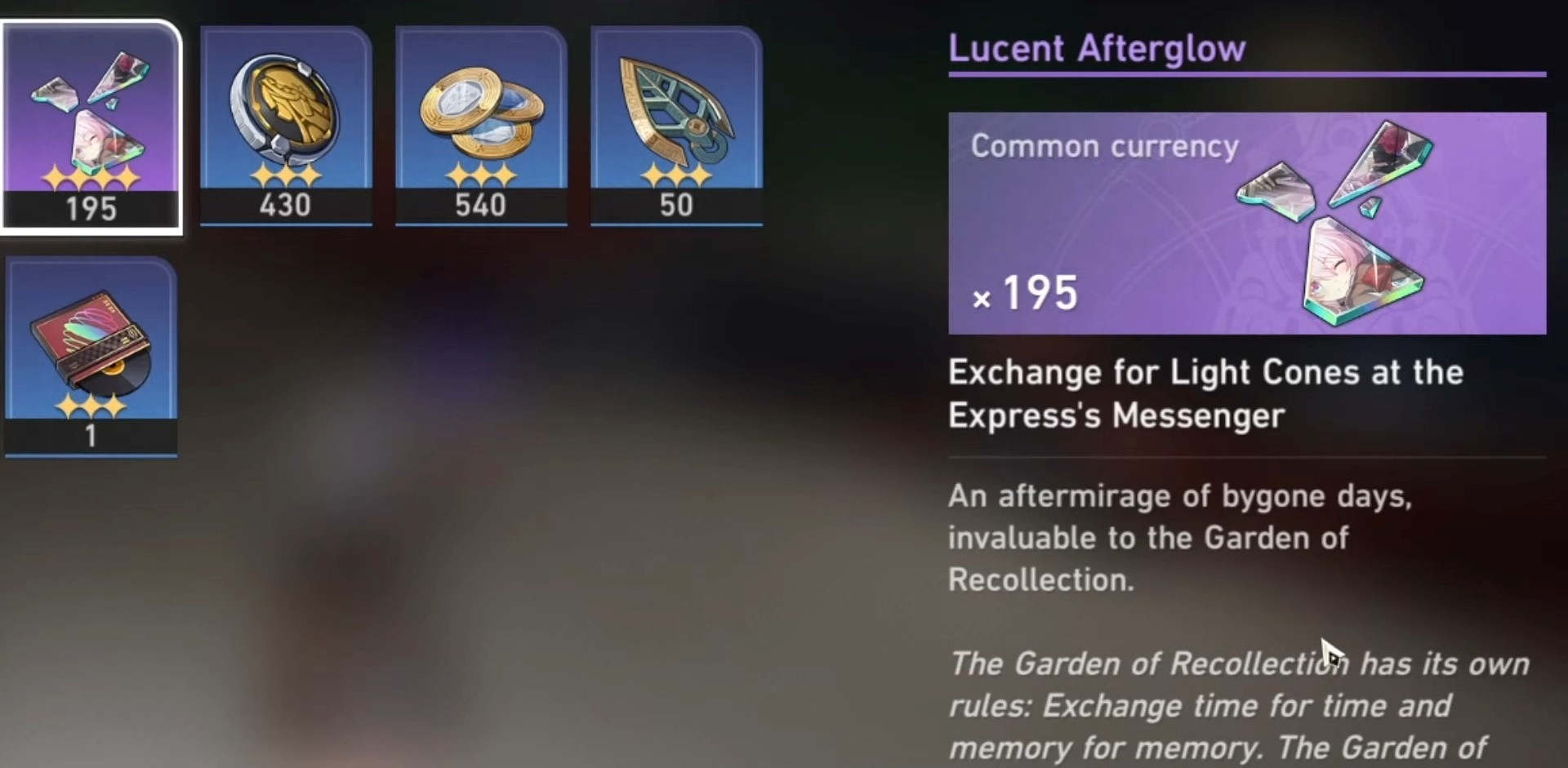 Honkai Star Rail: Lucent Afterglow [How To Get & Use] - eXputer.com