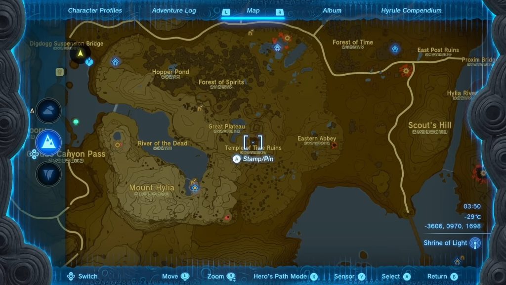 Tears of the Kingdom: Temple of Time Ruins & State Location - eXputer.com