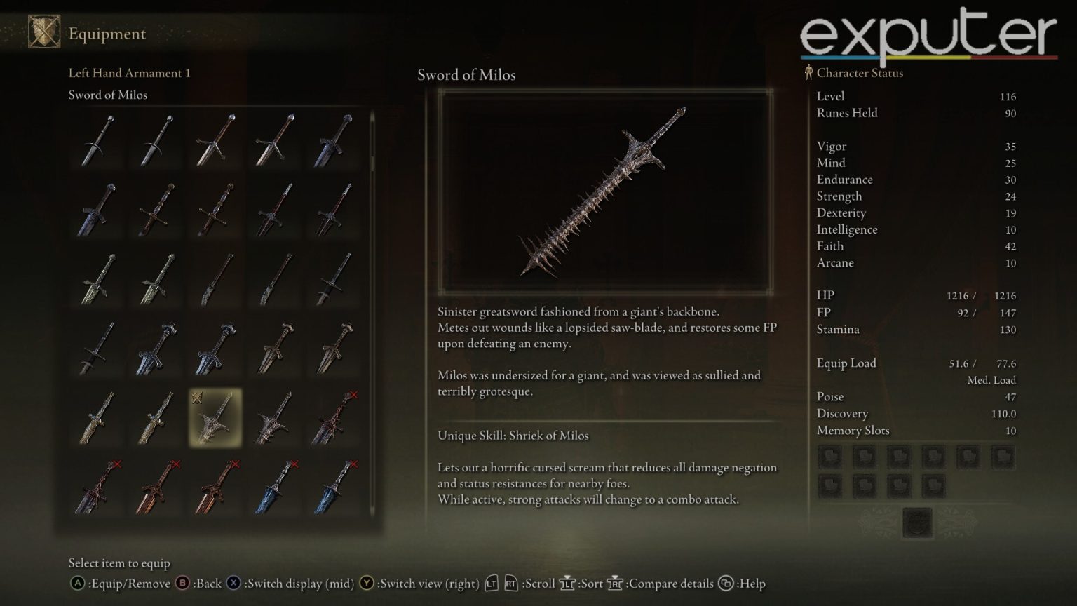 Elden Ring: Blasphemous Blade Build [Stats, Armor & Spells]