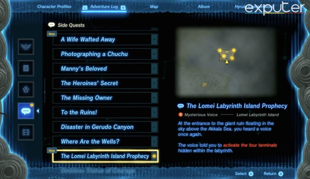 Tears of the Kingdom: All 3 Lomei Labyrinth Islands Solution - eXputer.com