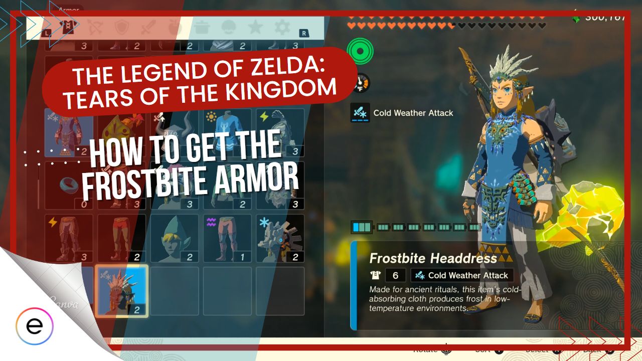 Frostbite Armor Tears of the Kingdom [Location & How To Get] - eXputer.com