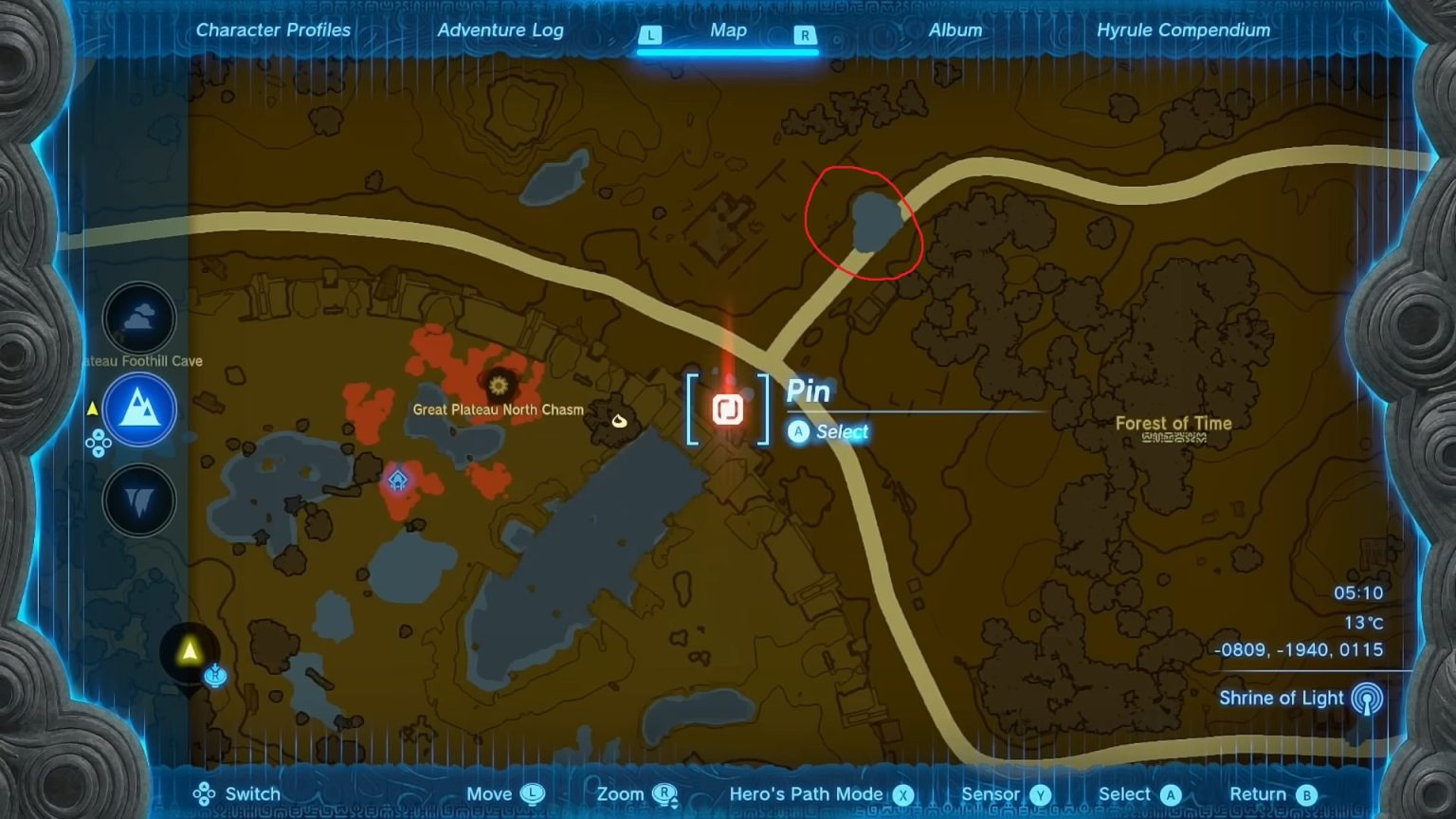 Tears of the Kingdom: Temple of Time Ruins & State Location - eXputer.com