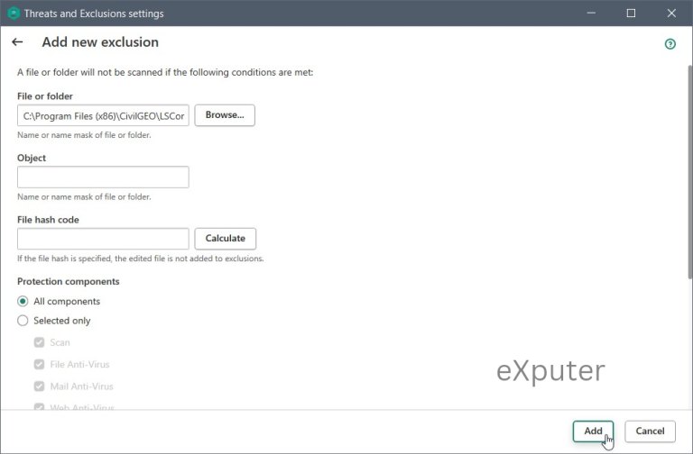 How To Whitelist Game Directory In Antivirus/Defender - eXputer.com