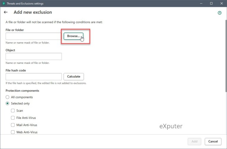 How To Whitelist Game Directory In Antivirus/Defender - eXputer.com