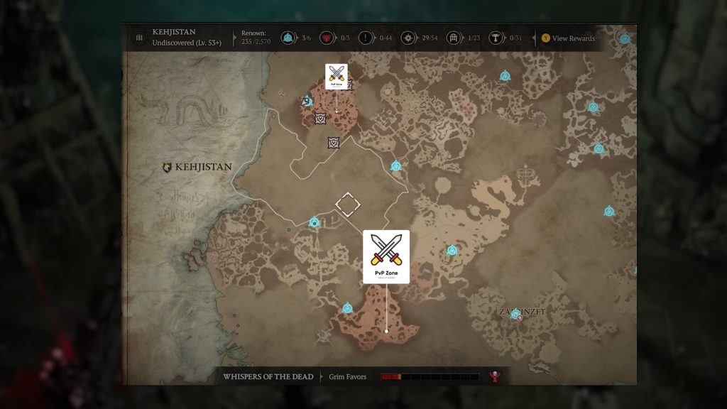 Diablo 4 PvP Zone: Fields of Hatred & Mark For Blood [Explained ...