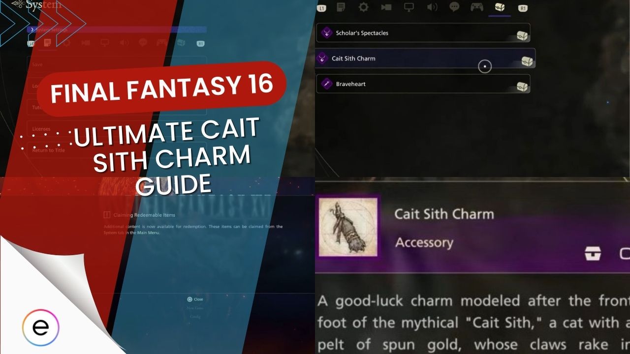 Final Fantasy 16: How To Get The Cait Sith Charm - eXputer.com