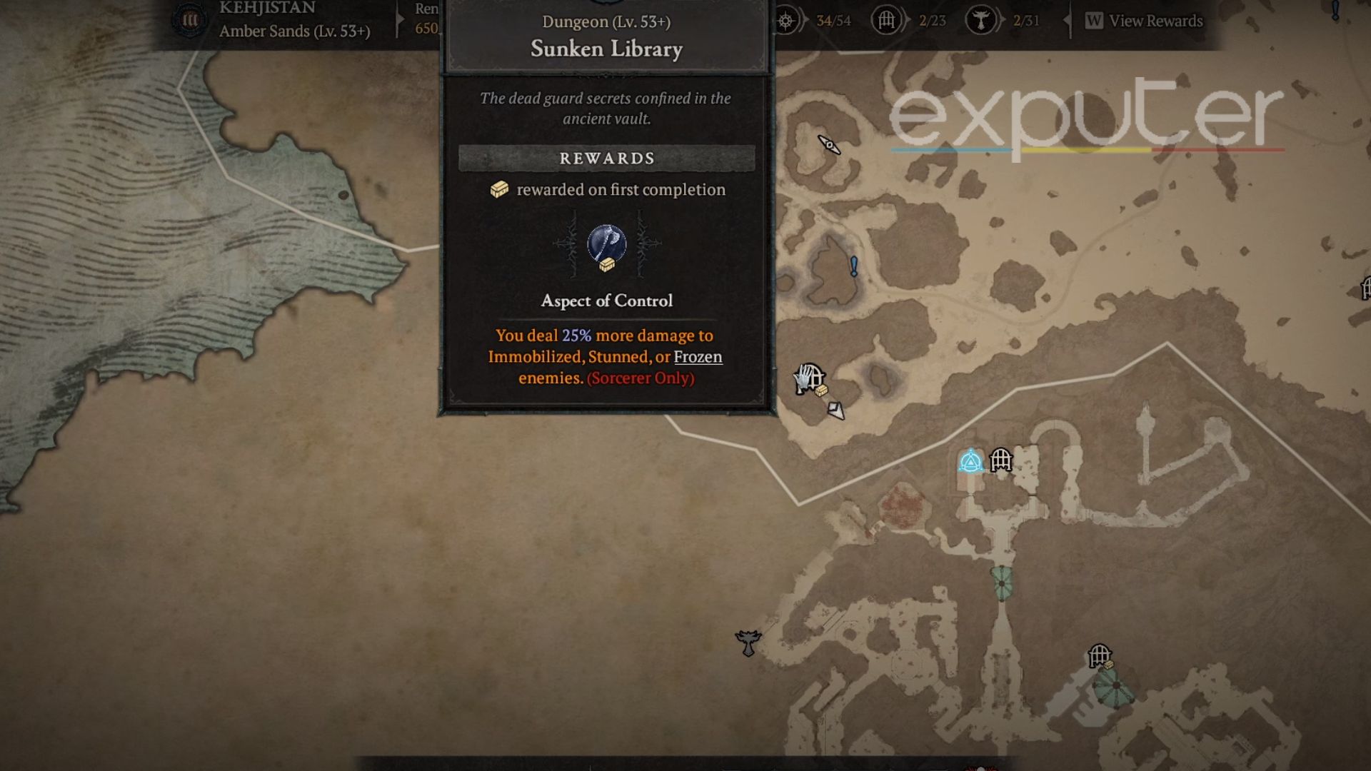 In Diablo 4: How To Get The Aspect Of Control - eXputer.com