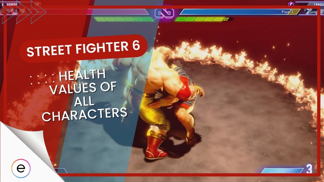 Street Fighter 6: Health Values Of All Characters - eXputer.com