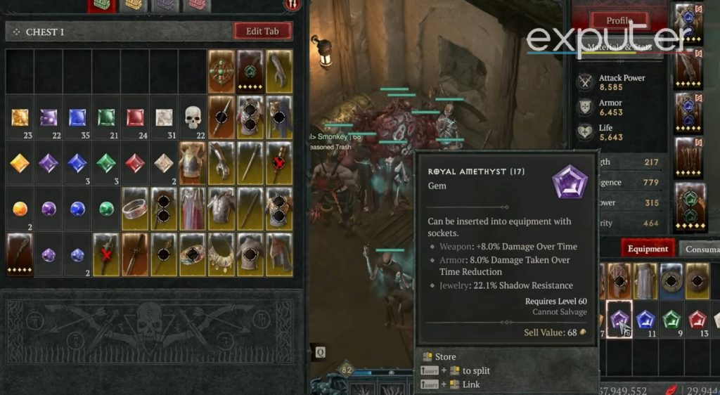 Diablo 4: Best Gem For Weapons & How To Get Them