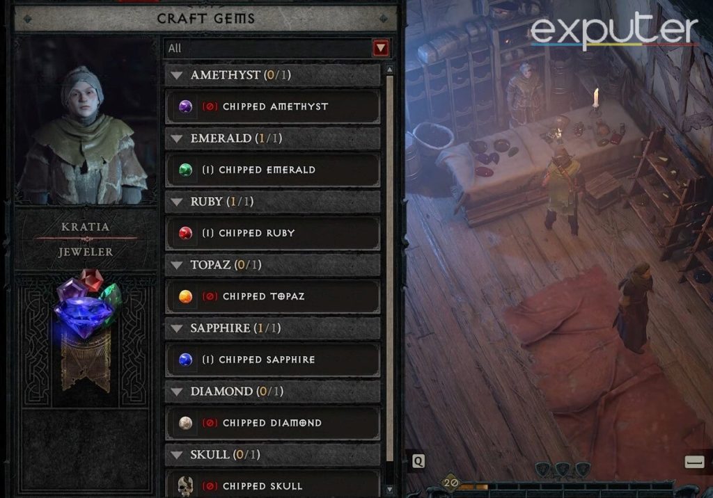 Diablo 4: Best Gem For Weapons & How To Get Them