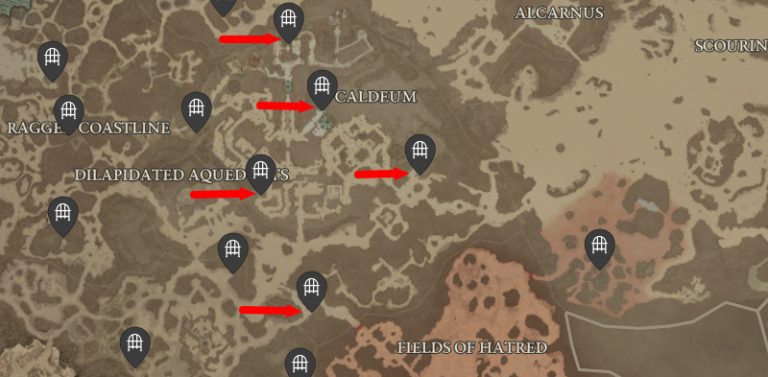 Diablo 4: All 115 Dungeons [Location & Aspects] - eXputer.com