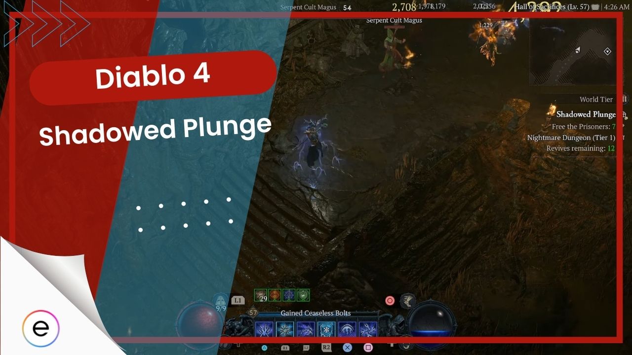 Diablo 4: Shadowed Plunge Dungeon [Walkthrough] - eXputer.com