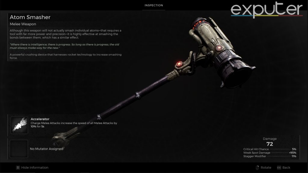 Remnant 2: Best Melee Weapons After 75 Hours Of Experience