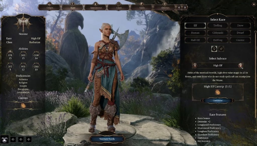 Baldur's Gate 3: Character Creator [All Features] - eXputer.com